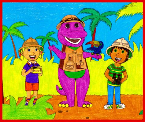Barney And Friends On Safari By Bestbarneyfan On Deviantart