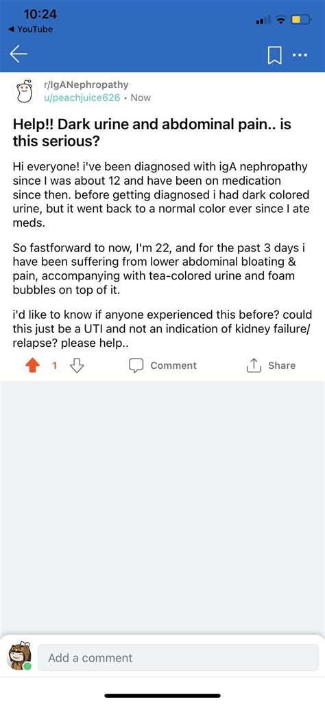 I Have Iga Nepropathy Is It Possible I May Have A Relapse Please Help Rmedicaladvice