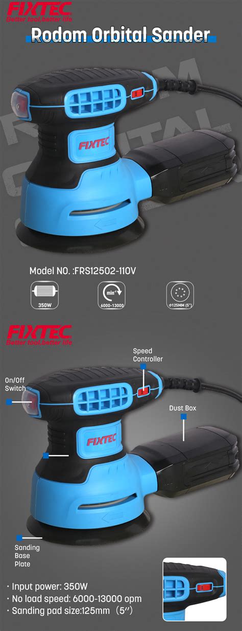 Fixtec Random Orbital Sander