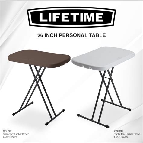 Lifetime Folding Table Furniture And Home Living Furniture Tables