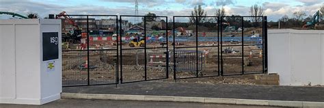 Construction Site Perimeter Fencing 3 Types Of Fencing For