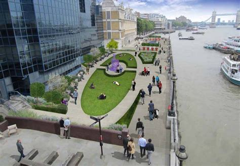 Plans To Revamp The Riverside Walkways In The City Of London