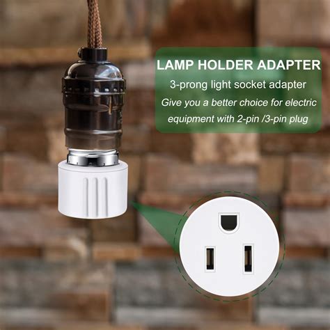 Light Socket Adapter With Outlet