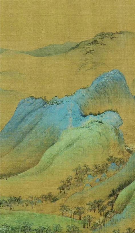 来欣赏一下王希孟《千里江山图》的局部图吧 财经头条