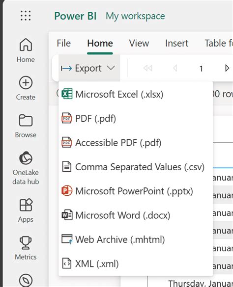 power bi paginated reports on
