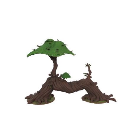 🌳 Stylized Living Tree Archway Fantasy Root Bridge Terrain・ Stl File