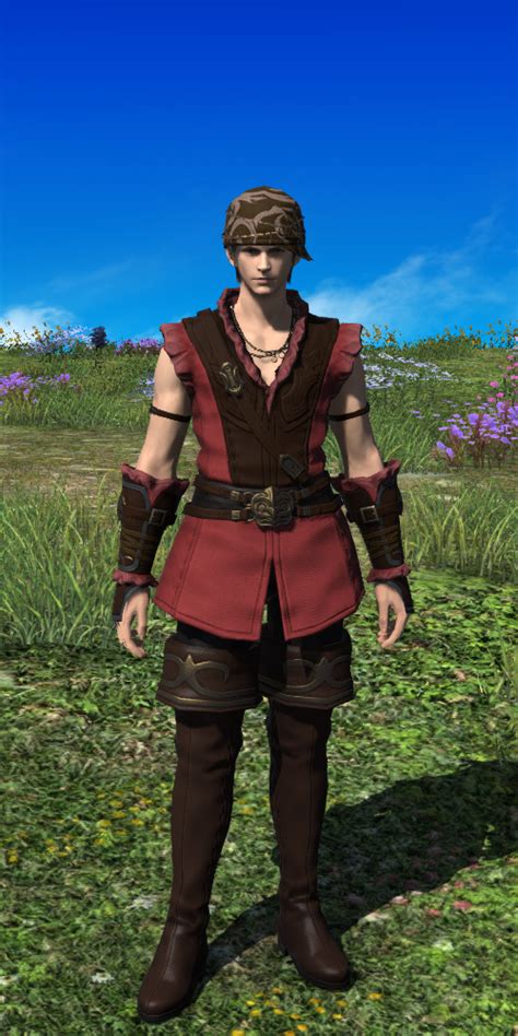 Ruby Cotton Scouting Set Eorzea Collection