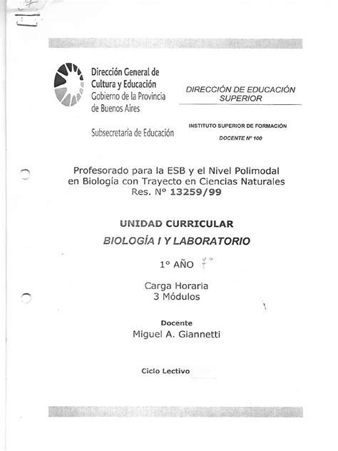 Biologia I Pro Giannetti Pdf