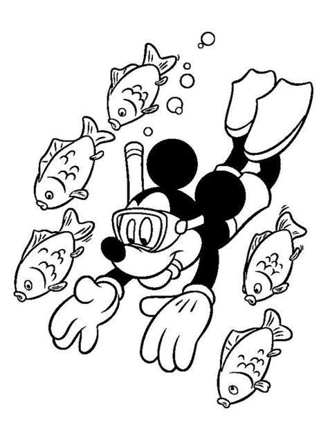 Disney Beach Coloring Pages At Getdrawings Free Download