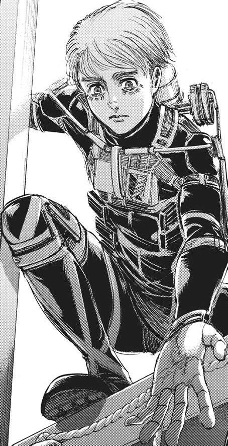 Armin Arlet Aot Manga Panel Wallpaper Iconic Attack On Titan Manga