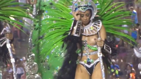 Musas dos carros alegóricos Muses of the Carnival Sambadrome Rio de Janeiro Nudity