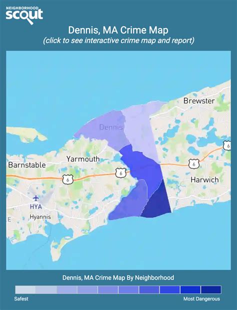 Dennis Crime Rates And Statistics Neighborhoodscout