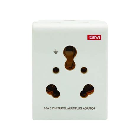 Gm 16a 16a 3 Pin Multi Plug Travel Adapter High Voltage Plug Price