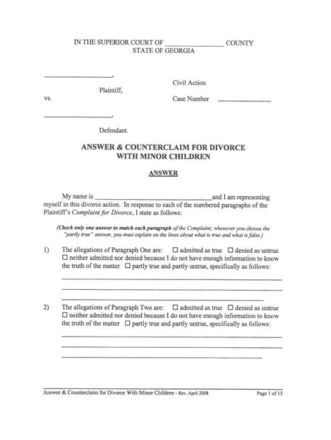 Virginia Divorce Forms Pdf Fill Online Printable Fillable