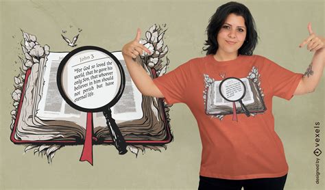 Biblical Quote T Shirt Design Vector Download