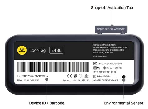 System Loco E4bl Loco Tag User Guide