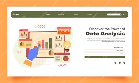 Free Vector Data Analysis Template Design Free Vector Data Analysis Template Design