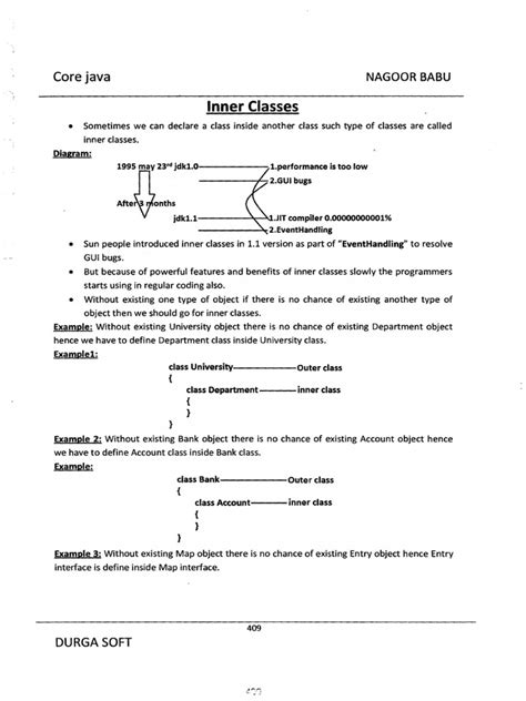 Inner Class Pdf