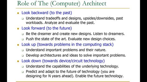 Computer Architecture Lecture 1 Introduction And Basics Eth Zürich Fall 2018 Youtube