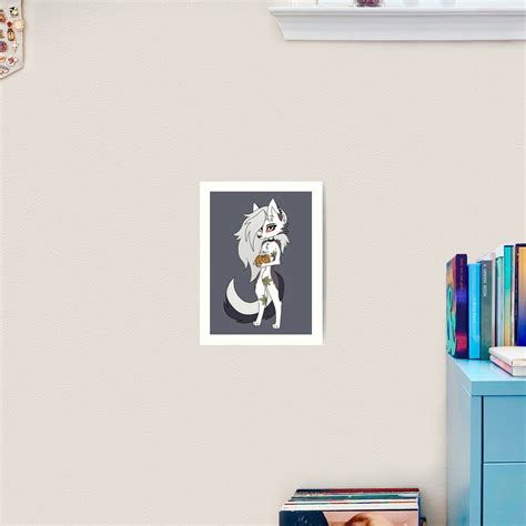 Loona Wolf Nsfw Helluva Boss Kunstdruck Von Dorrian748 Redbubble