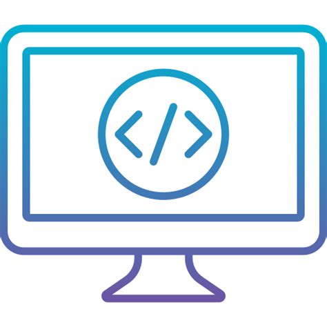Coding Generic Gradient Icon