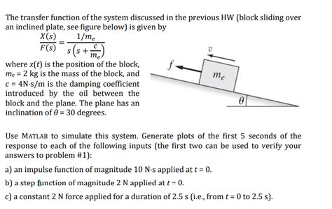 Solved System Dynamics You Dont Need The The Previous HW Or Chegg