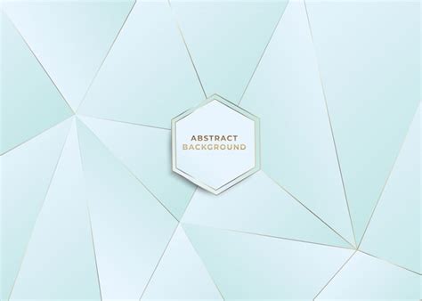 Premium Vector Polygon Abstract Background