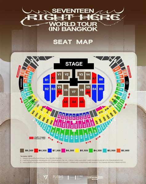 Seventeen Right Here World Tour In Bangkok Concert