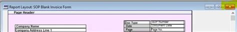 How To Modify A Report Writer Template In Dynamics Gp Encore Business