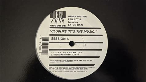 The Urban Motion Project Clublife Its The Musiceatons Choice Vox