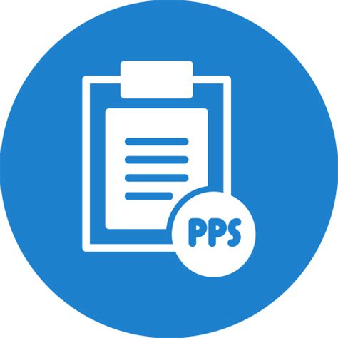 Pps File Generic Circular Icon