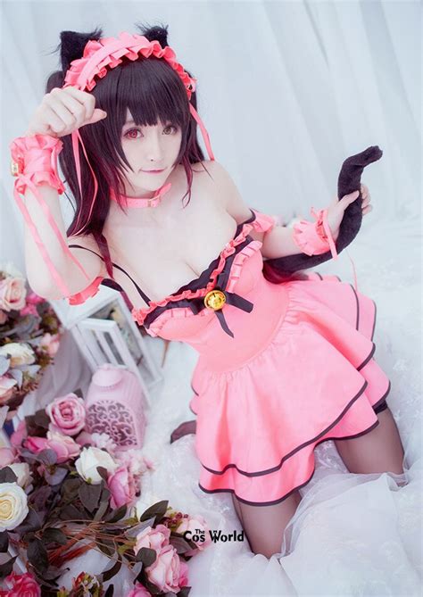 Pink Cat Girl Cosplay Costume Sissy Dream