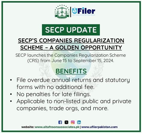 Dont Miss Out On Secps Companies Regularization Scheme A Golden Opportunity Ufiler