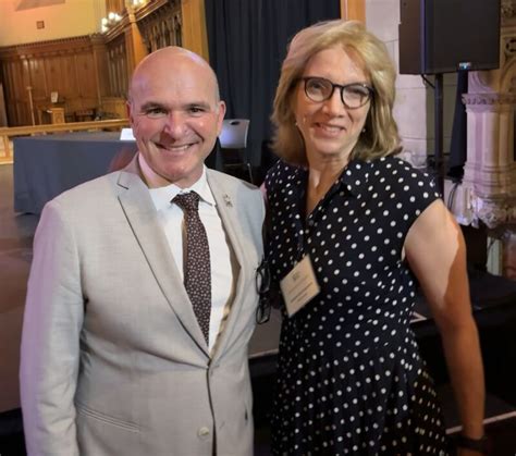 Such A Pleasure To See Marina Boulos Winton Along With Many Other Friends At The Quebec