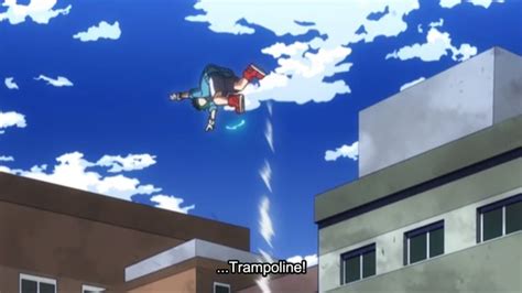 Trampoline Boing Hero My Hero Academia Boku No Hero Academia