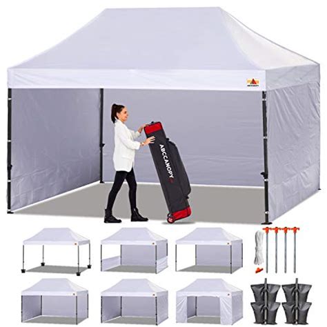 Abccanopy Tente Baldaquin Commerciale Et Rétractable Avec 6 Panneaux