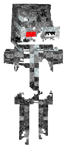 Withered Wither Skeleton Skeleton Texture Novaskin
