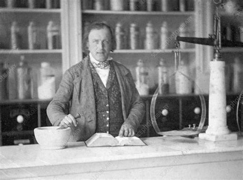 Nineteenth Century Chemist Stock Image C004 7166 Science Photo