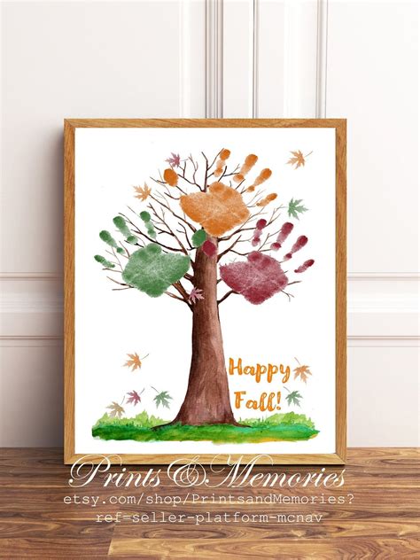 Tree Handprint Art At Dustin Schilling Blog