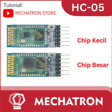Jual Bluetooth Module HC 05 HC05 Wireless Serial Arduino Chip Kecil Kota Depok Mechatron