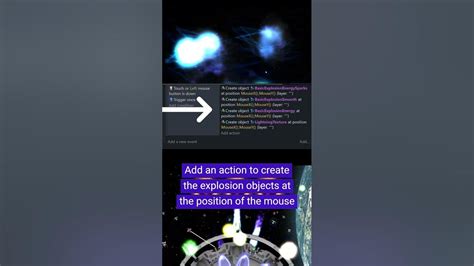 how to make a particle explosion in your game gdevelop youtube