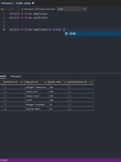 Postgresql Cross Join Youtube