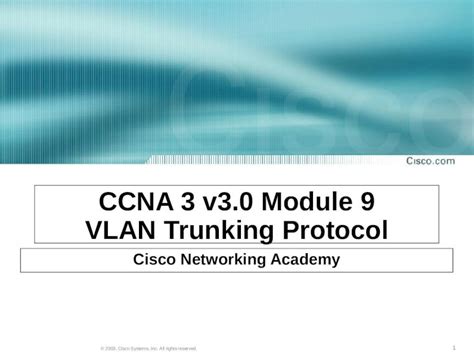 PPT CCNA V Module VLAN Trunking Protocol DOKUMEN TIPS
