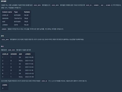 조건에 맞는 회원수 구하기 — data analyst hwang