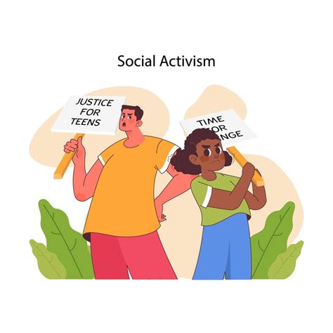 Social Activism Concept Flat Vector Illustration 41172933 Vector Art At Vecteezy