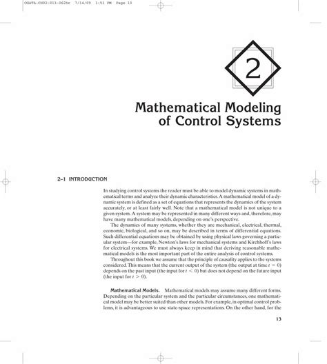 Pdf Mathematical Modeling Of Control Systems Pearson …catalogue Pearsoned Ca