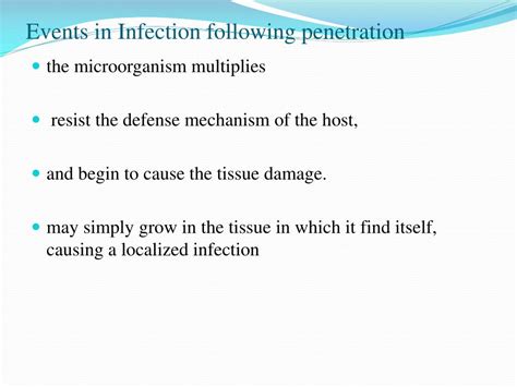 Ppt Host Microbes Interaction The Process Of Infection Powerpoint Presentation Id 2160110
