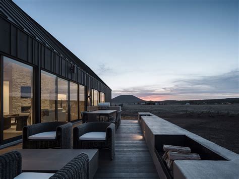 Volcanic Terrain Informs Design Of Noir Peaks House By The Ranch Mine