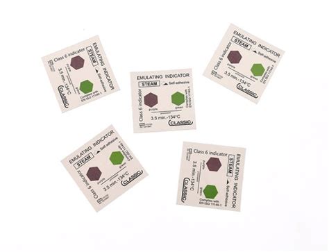 Class 6 Steam Indicator Label