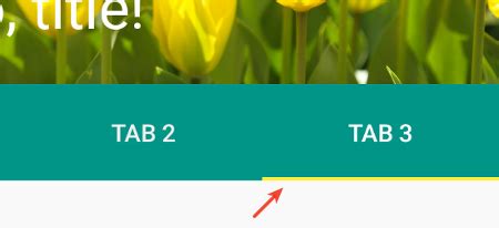 Collapsing Toolbar 内の TabLayout ユーザーインターフェイス Android 開発入門